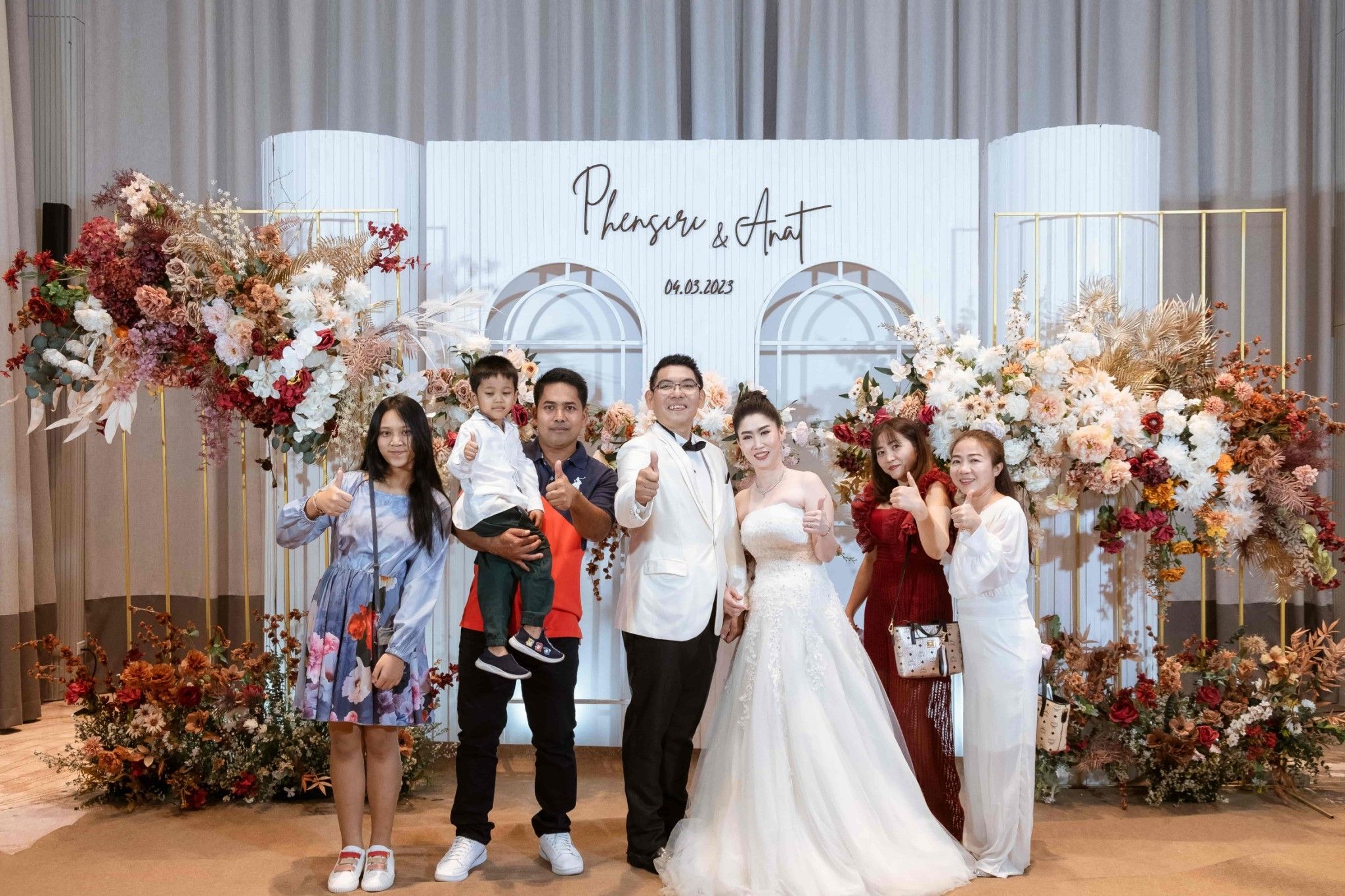 รีวิวงานแต่งแบบเรียบง่าย แต่อบอุ่น @Le Méridien Bangkok - Weddinglist