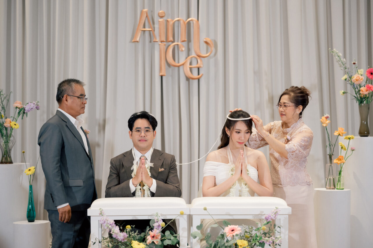 รีวิวเเต่งงานคอนเซปต์ "SUNSET" บรรยากาศเต็มไปด้วยรอยยิ้มเเละอบอุ่น @The Upper Ground - Weddinglist